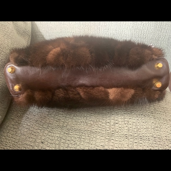 Saks Fifth Avenue | Bags | Mink Handbag From Saks Nwt | Poshmark
